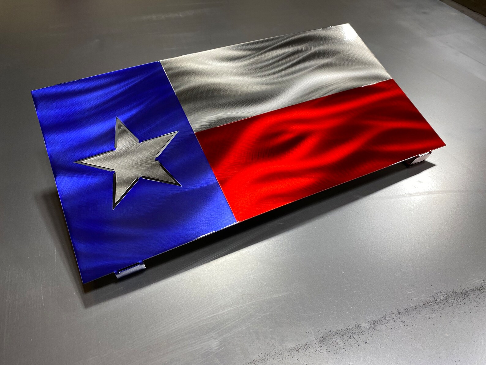Texas Metal Flag, Lone Star State Flag Art, Texas State Flag - Etsy