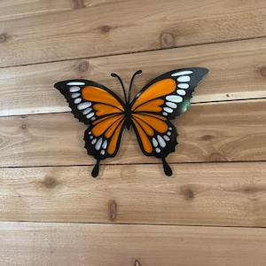 Monarch Butterfly Metal Art Wall Art Colorful Butterfly Nature Art ...