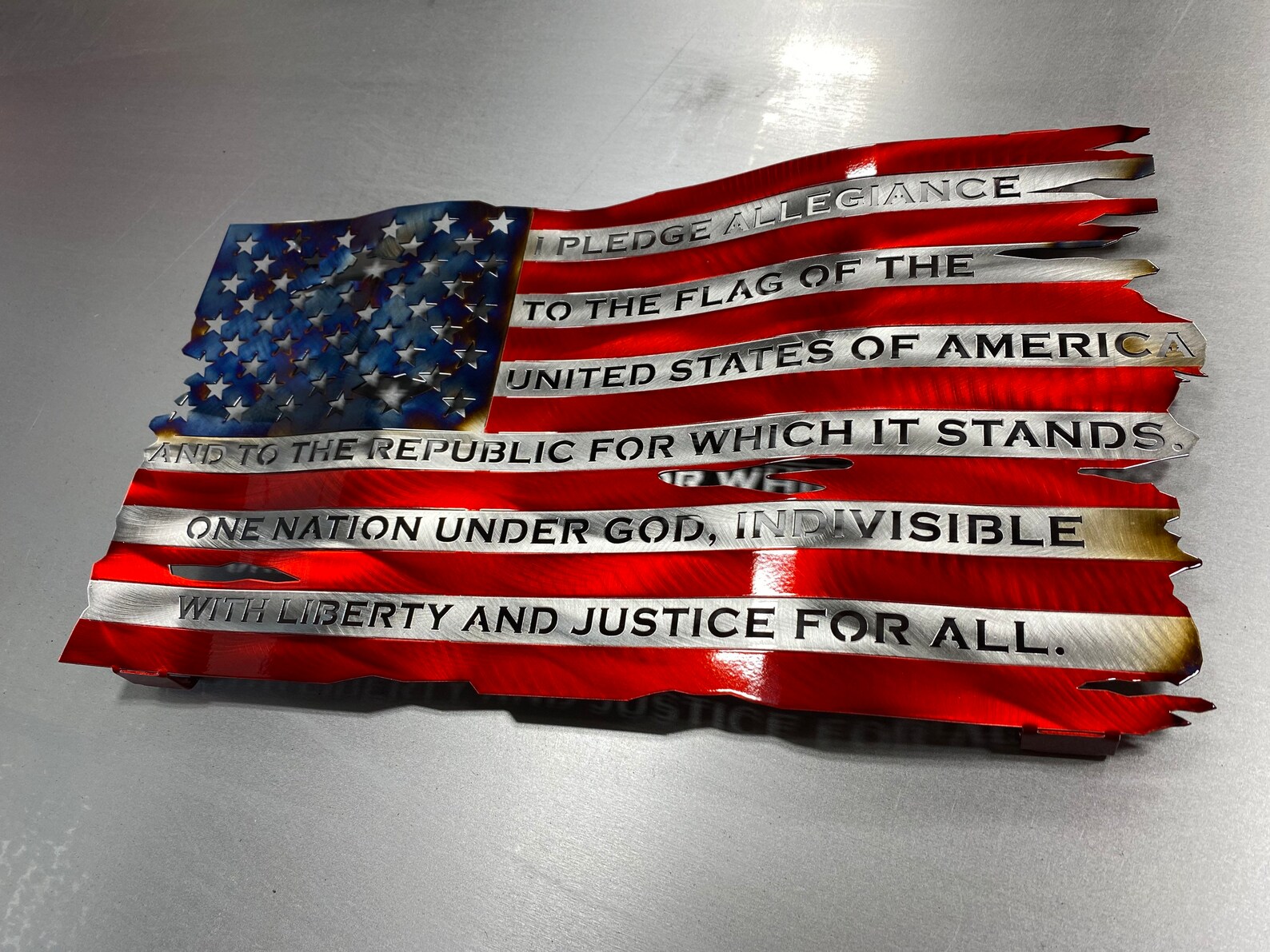 Metal Flag American Flag Metal American Flag American Flag - Etsy