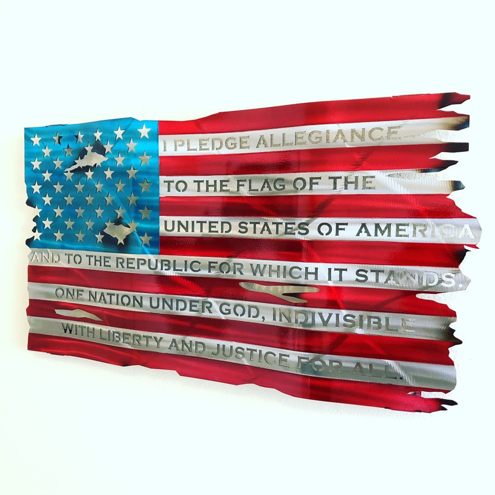 Metal Flag American Flag Metal American Flag American Flag - Etsy
