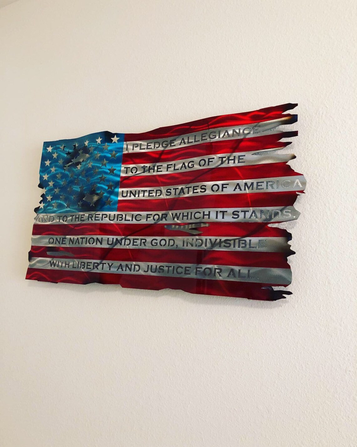 Metal Flag American Flag Metal American Flag American Flag | Etsy