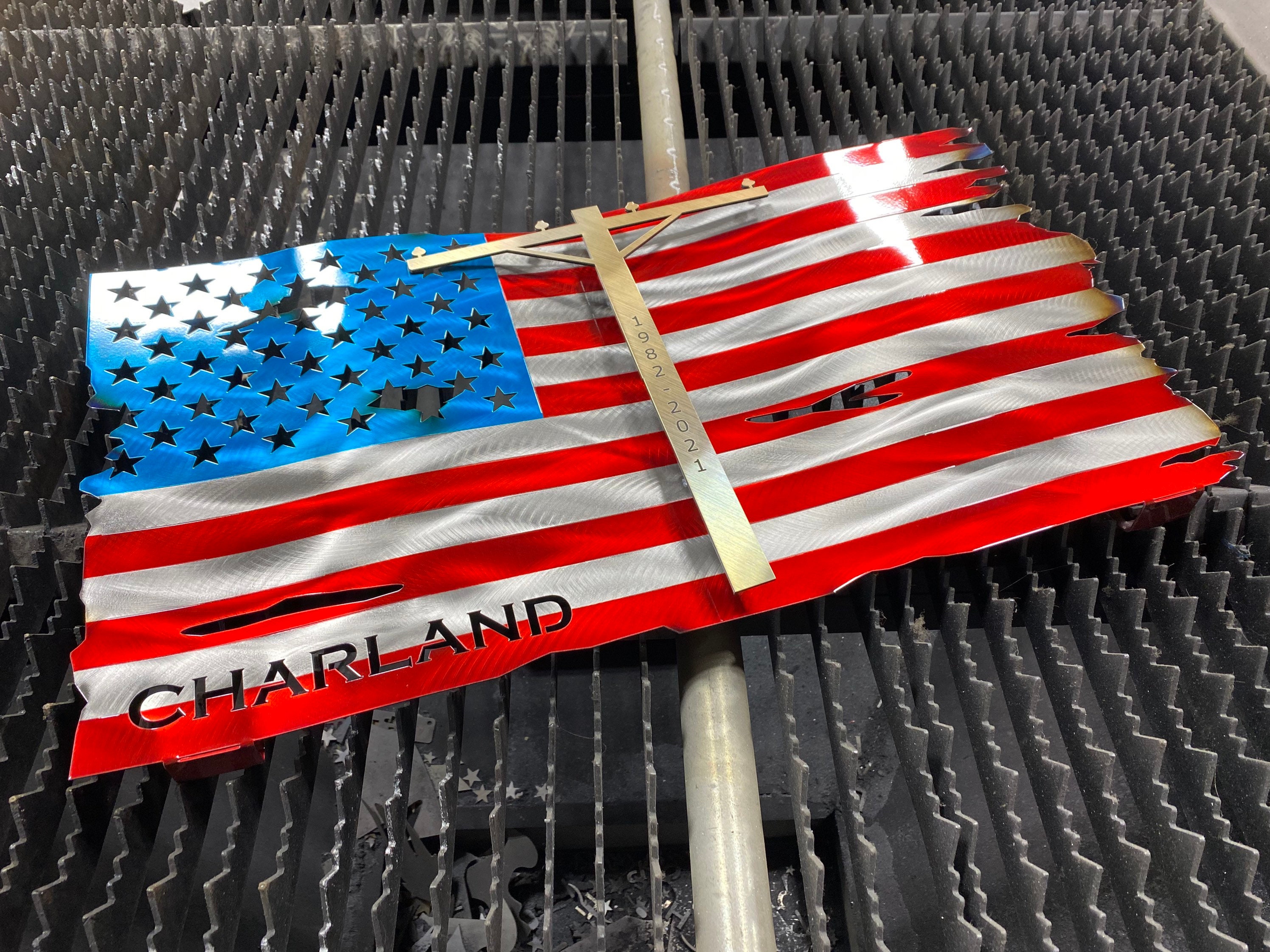 Lineman Flag Personalized lineman flag Lineman Metal Flag | Etsy