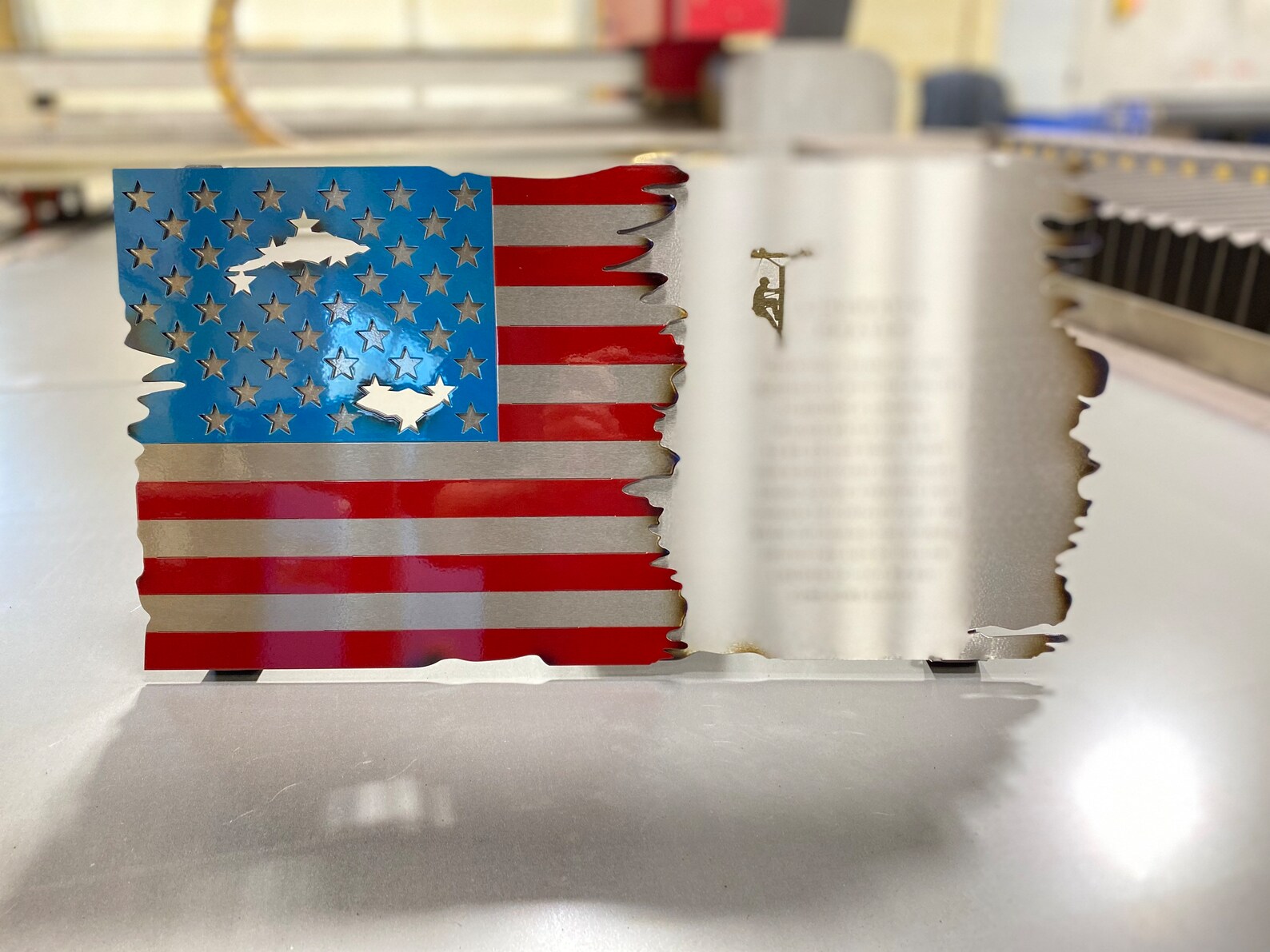 Lineman Flag Lineman American Flag Lineman Metal Flag - Etsy