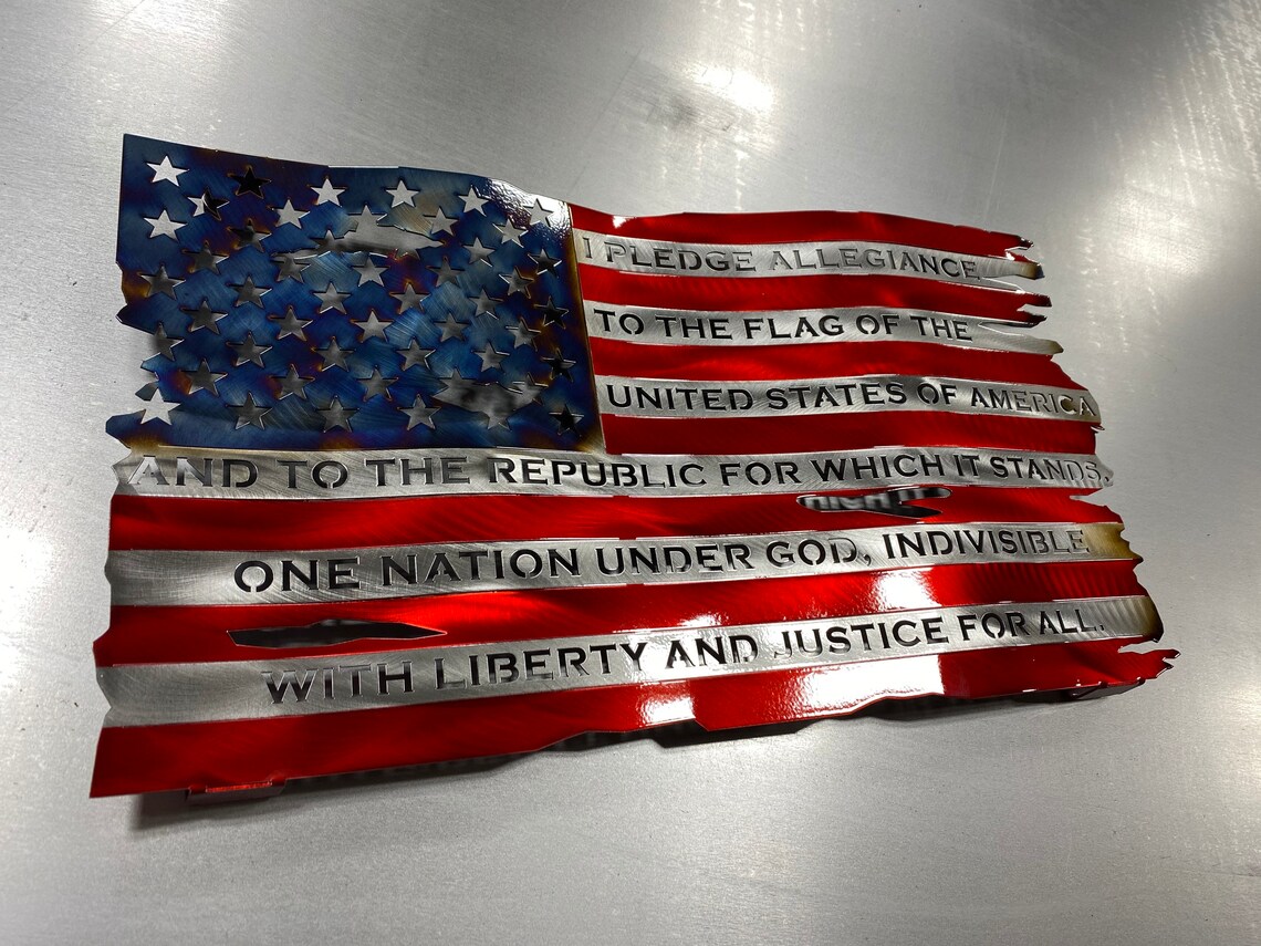 Metal Flag American Flag Metal American Flag American Flag - Etsy