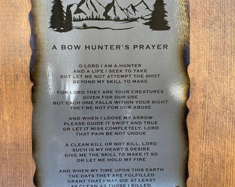 Hunters Prayer - Etsy