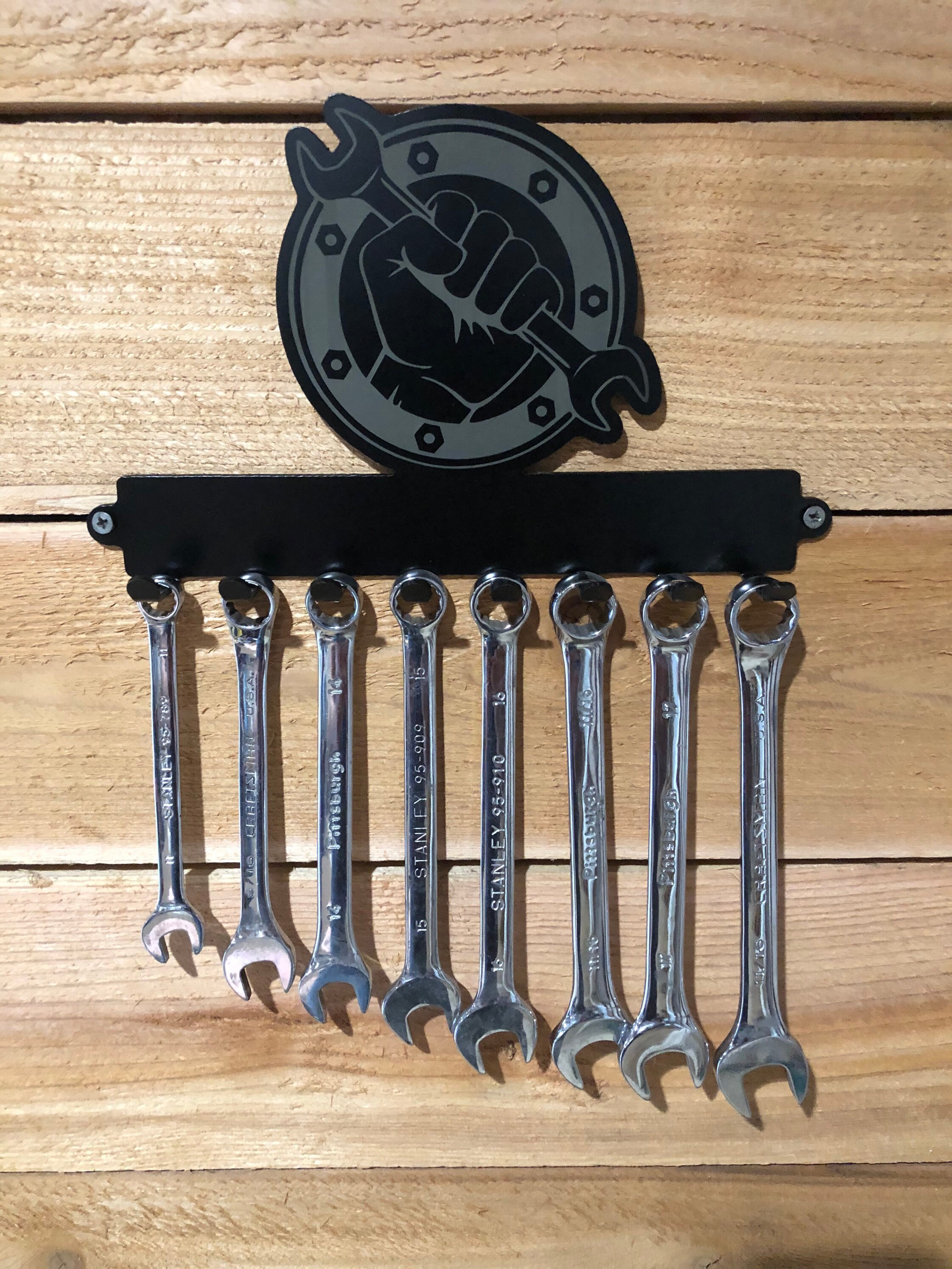 Wrench organizer wrench holder tool organizer garage | Etsy