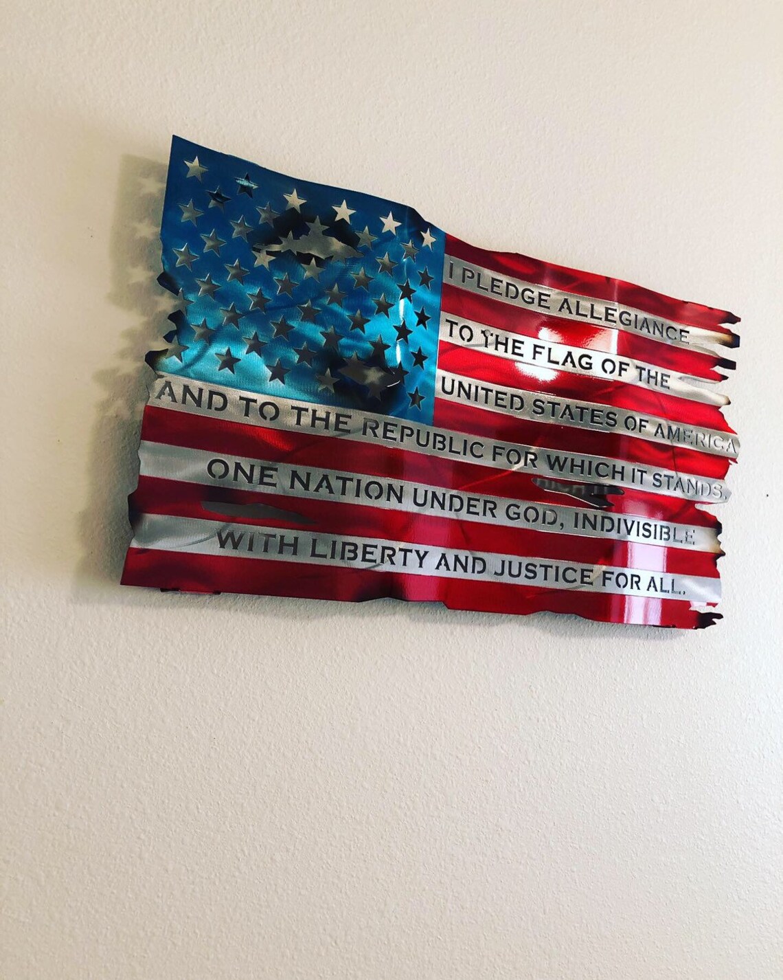 Metal Flag American Flag Metal American Flag American Flag | Etsy