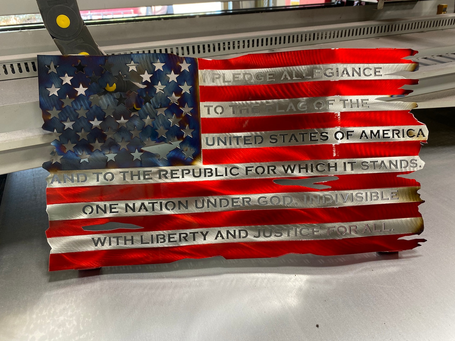 Metal Flag American Flag Metal American Flag American Flag - Etsy