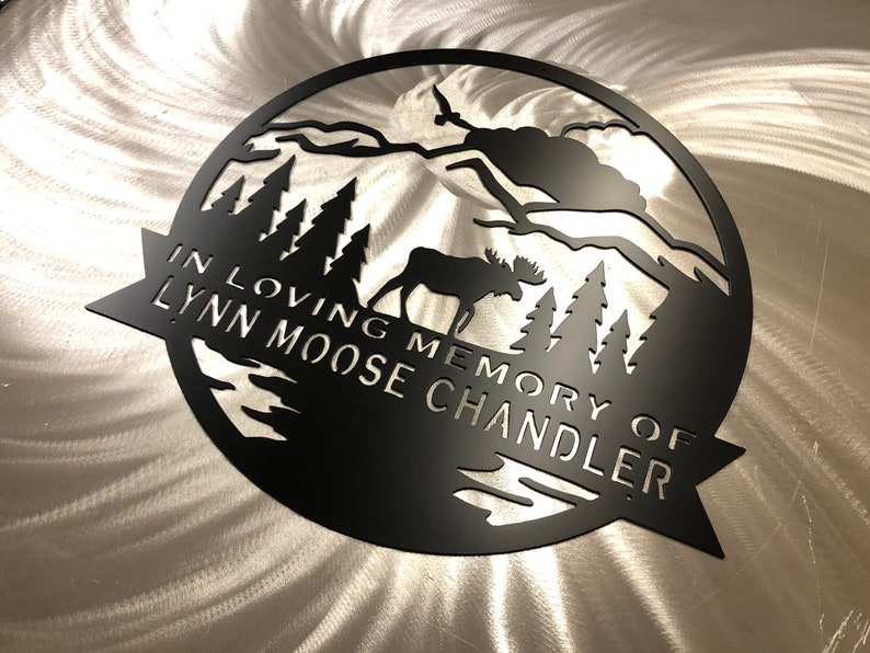 Family Monogram nature monogram unique home decor | Etsy