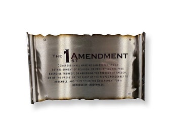 Metal Bill of Rights - Etsy
