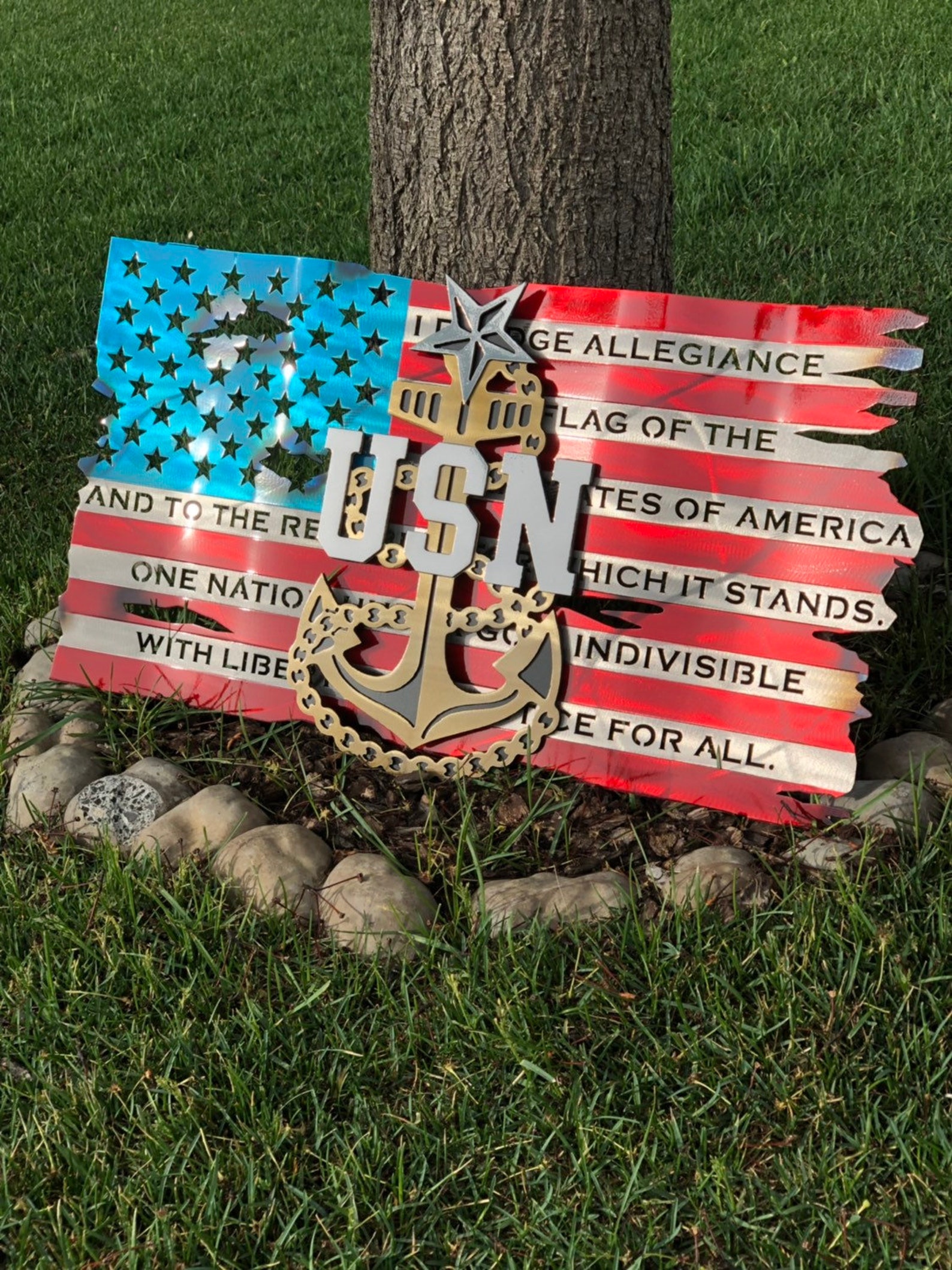 Officially Licensed US NAVY Senior Chief Pledge Flag - Etsy