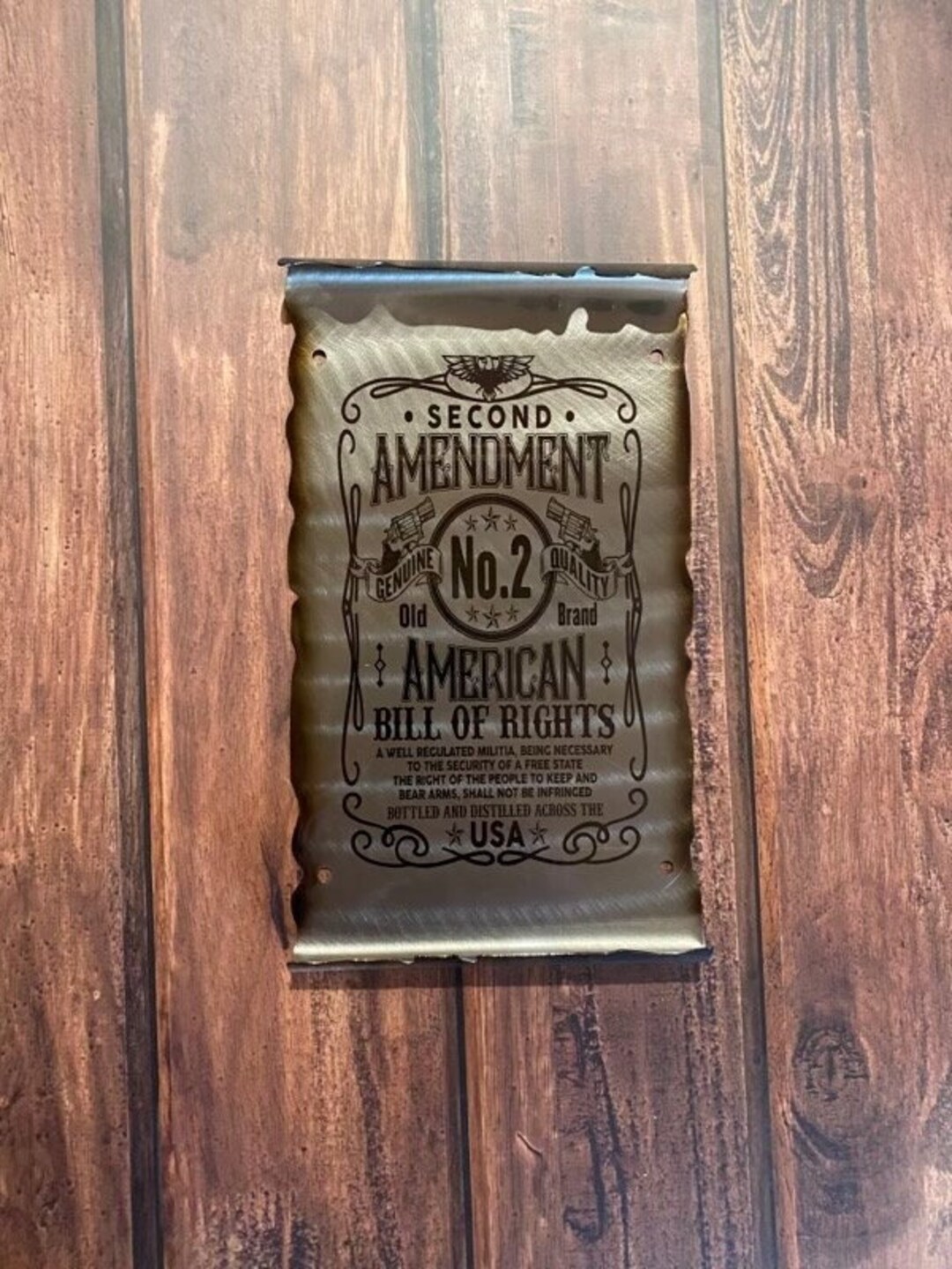 Second Amendment, Second Amendment Metal Sign, Second Amendment Flag ...