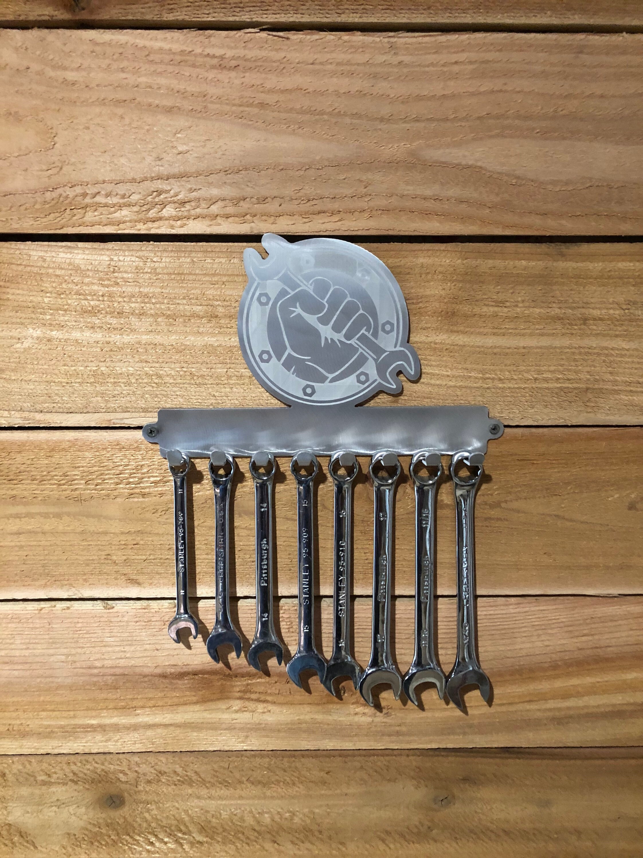 Wrench organizer wrench holder tool organizer garage | Etsy