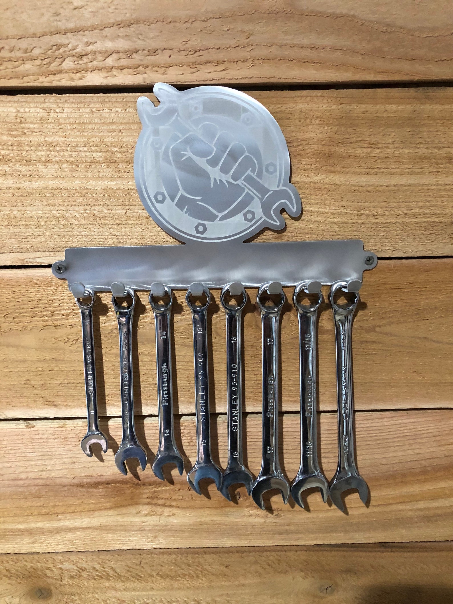 Wrench organizer wrench holder tool organizer garage | Etsy