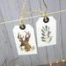 Rustic Holiday Gift Tags // Winter Theme // Set of 10 // Christmas Tags ...
