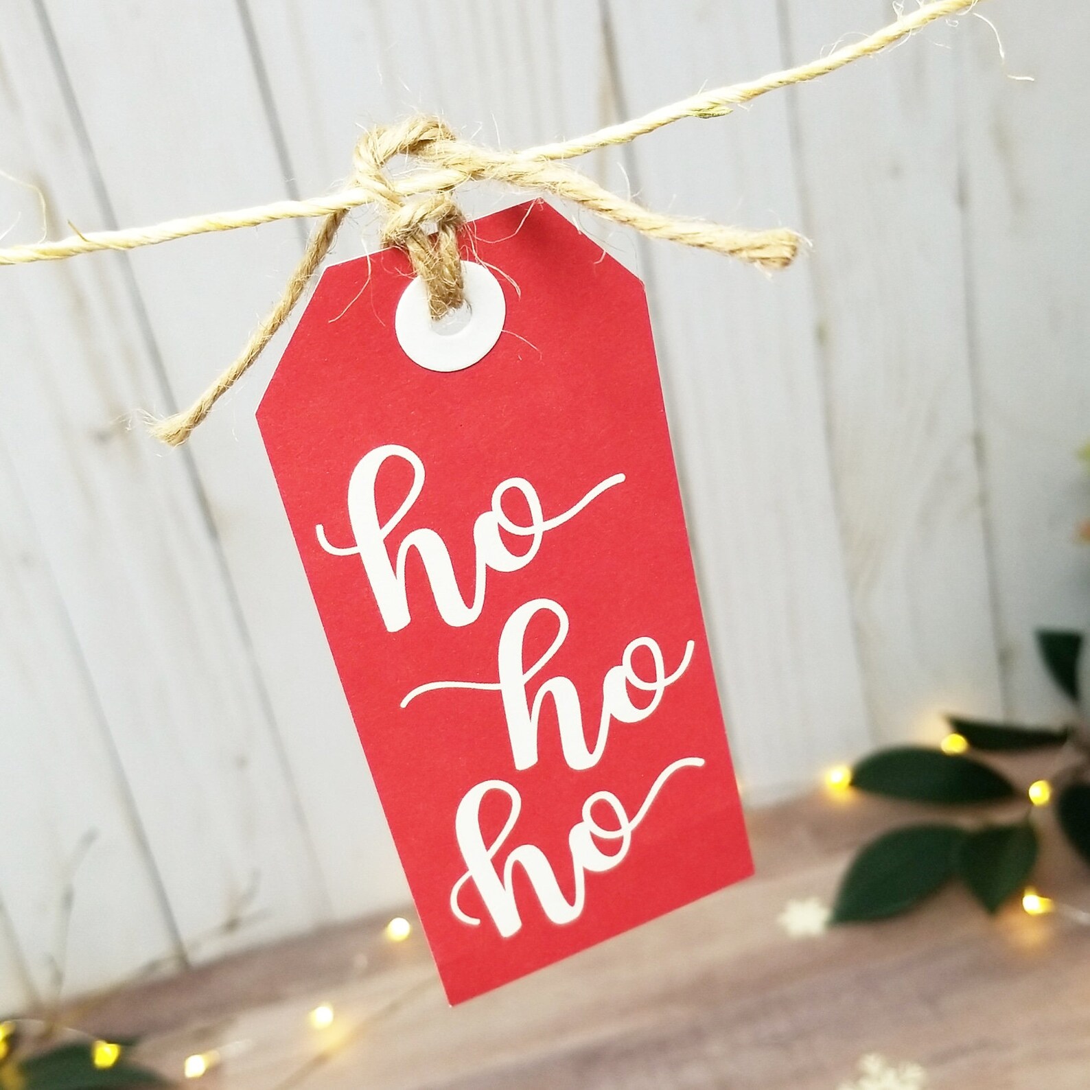 Holiday Santa Gift Tags // Set of 5 // Christmas Tags // Santa - Etsy