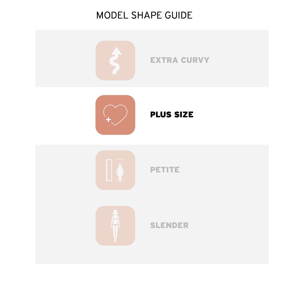 Realistic Plus Size Fashion Figure Croquis Template "star" | Womenswear ...