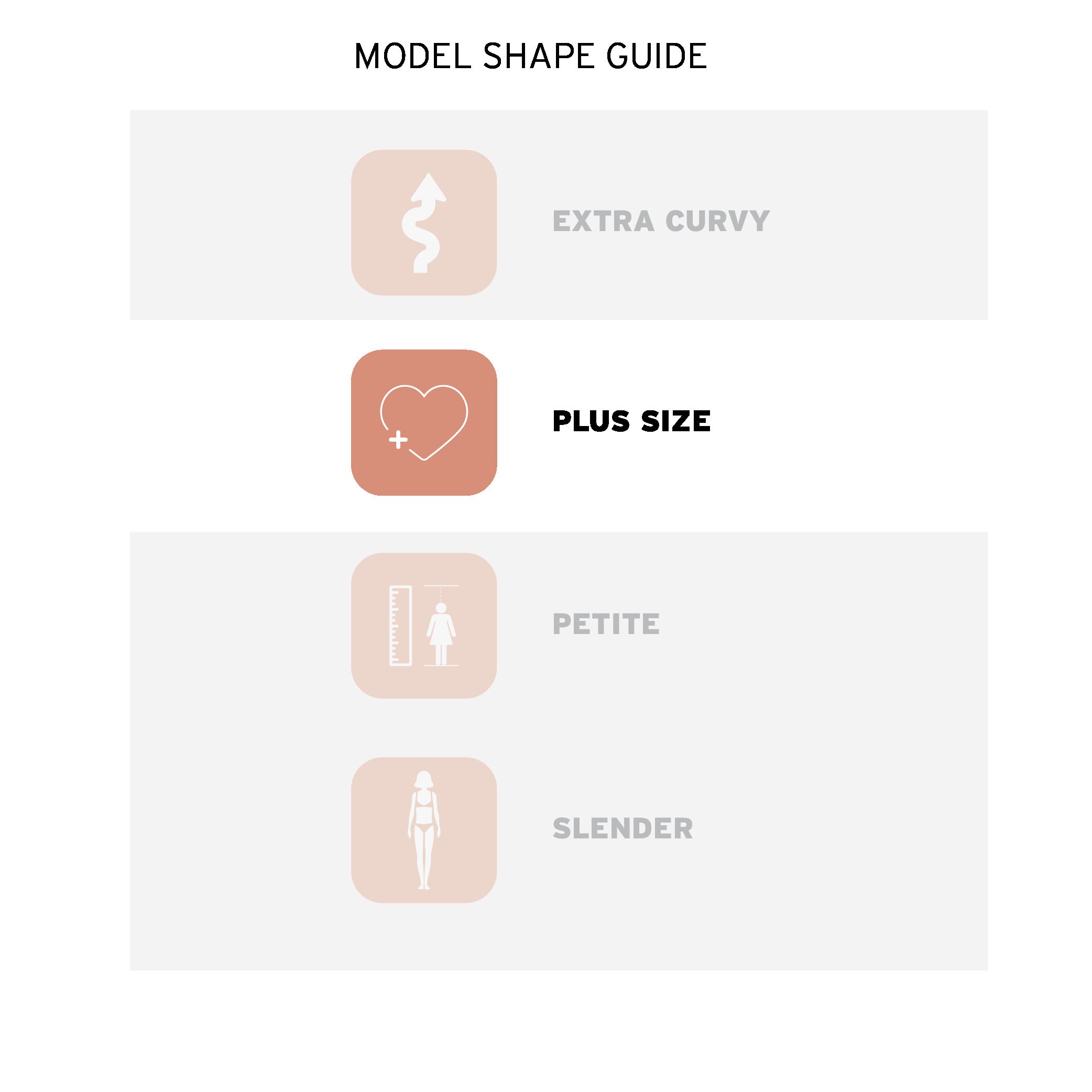 Realistic Plus Size Fashion Figure Croquis Template "star" | Womenswear ...