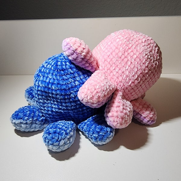 Reversible Octopus Plush - Etsy