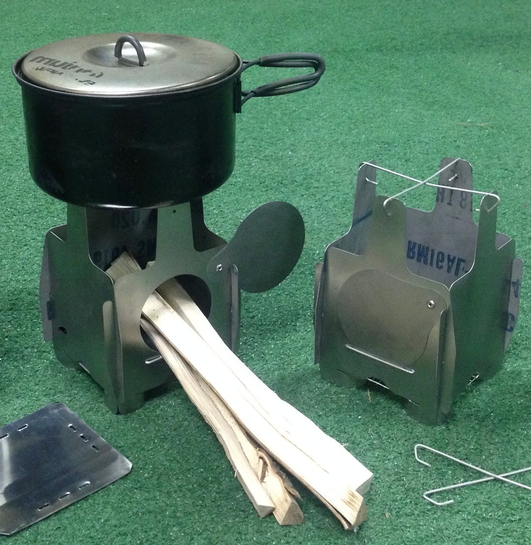 Firefly XL Wood Burning Backpacking Stove - Etsy