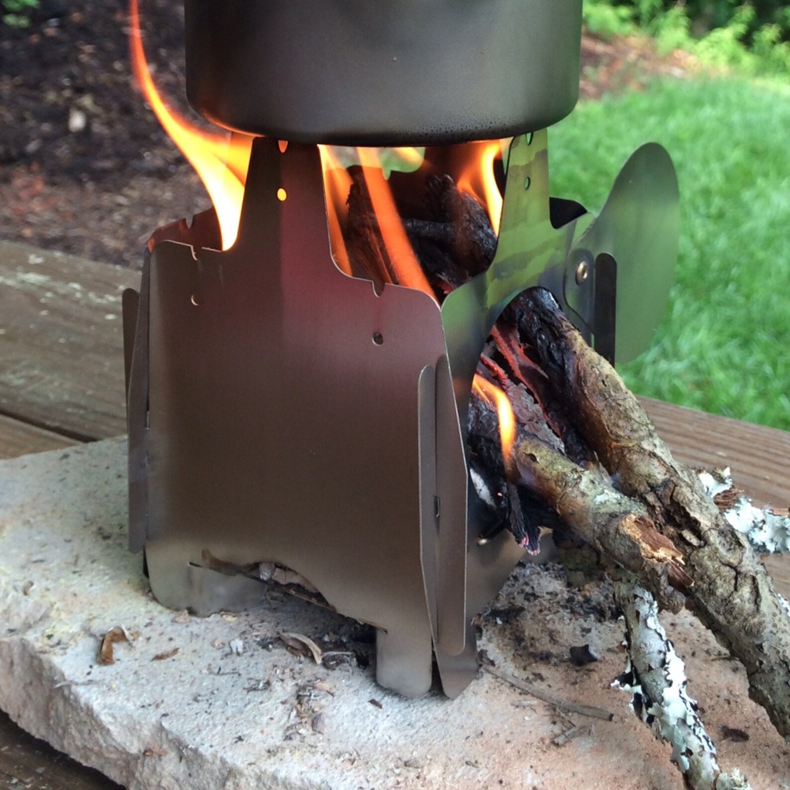 Firefly UL Wood Burning Backpacking Stove - Etsy