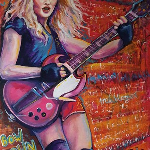 MADONNA PAINTING. Acrylic and Gouche 84 X 60 Cm by Angela Tubb - Etsy
