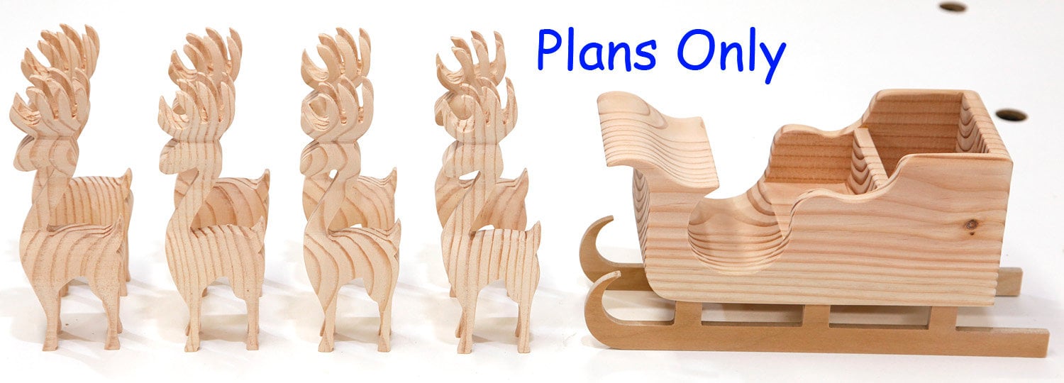 Santa's Sleigh - Etsy