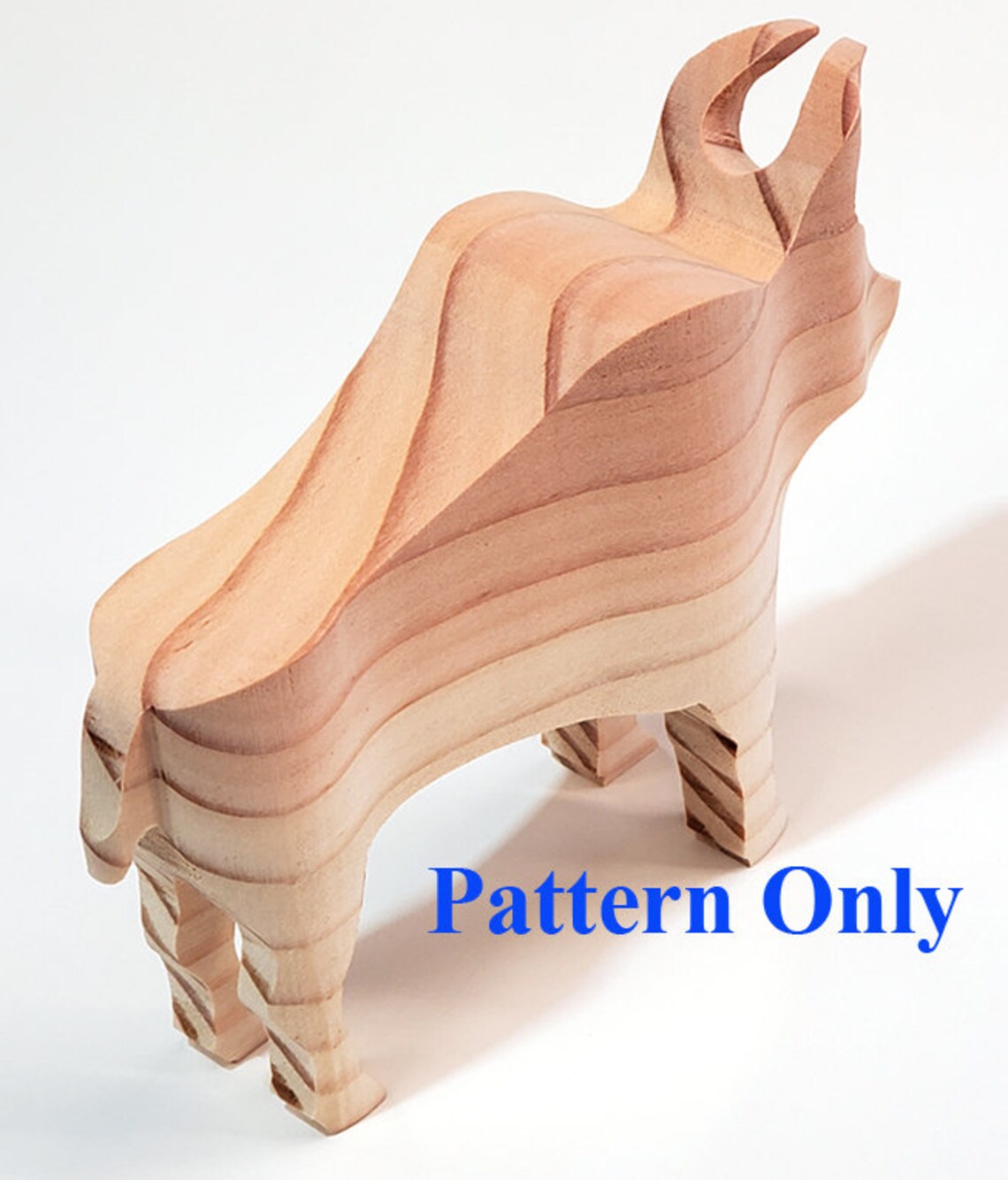 Band Saw / Scroll Saw Bull Pattern - Etsy