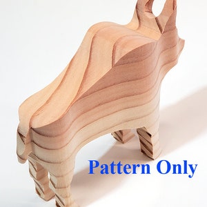 Band Saw / Scroll Saw Bull Pattern - Etsy