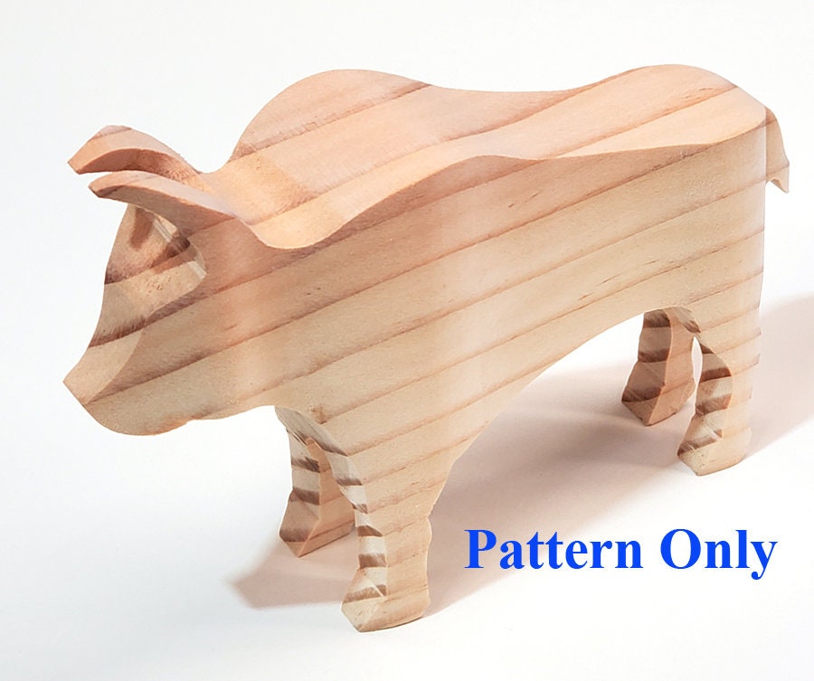 Band Saw / Scroll Saw Bull Pattern - Etsy