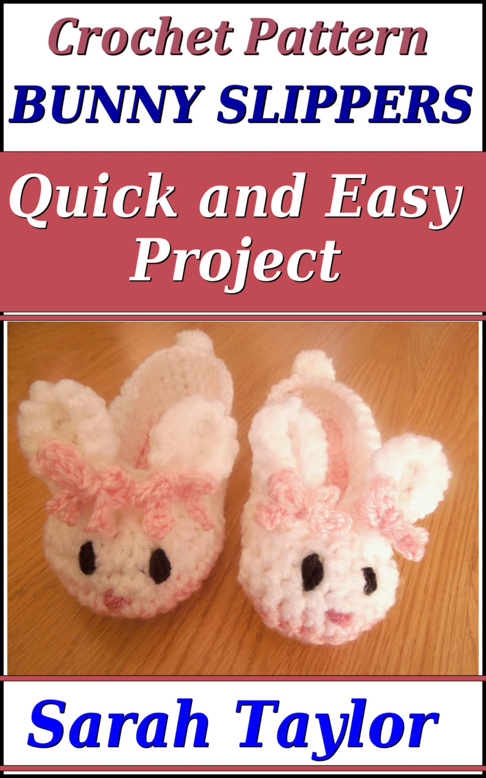 Bunny House Slippers Crochet Pattern: Women's Sizes (PDF Pattern) - Etsy