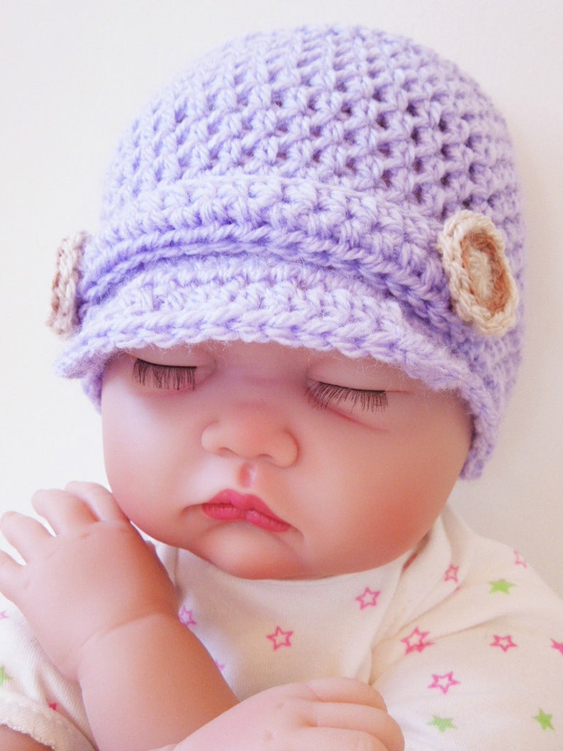 CROCHET PATTERN Newsboy Hat for Baby - Etsy