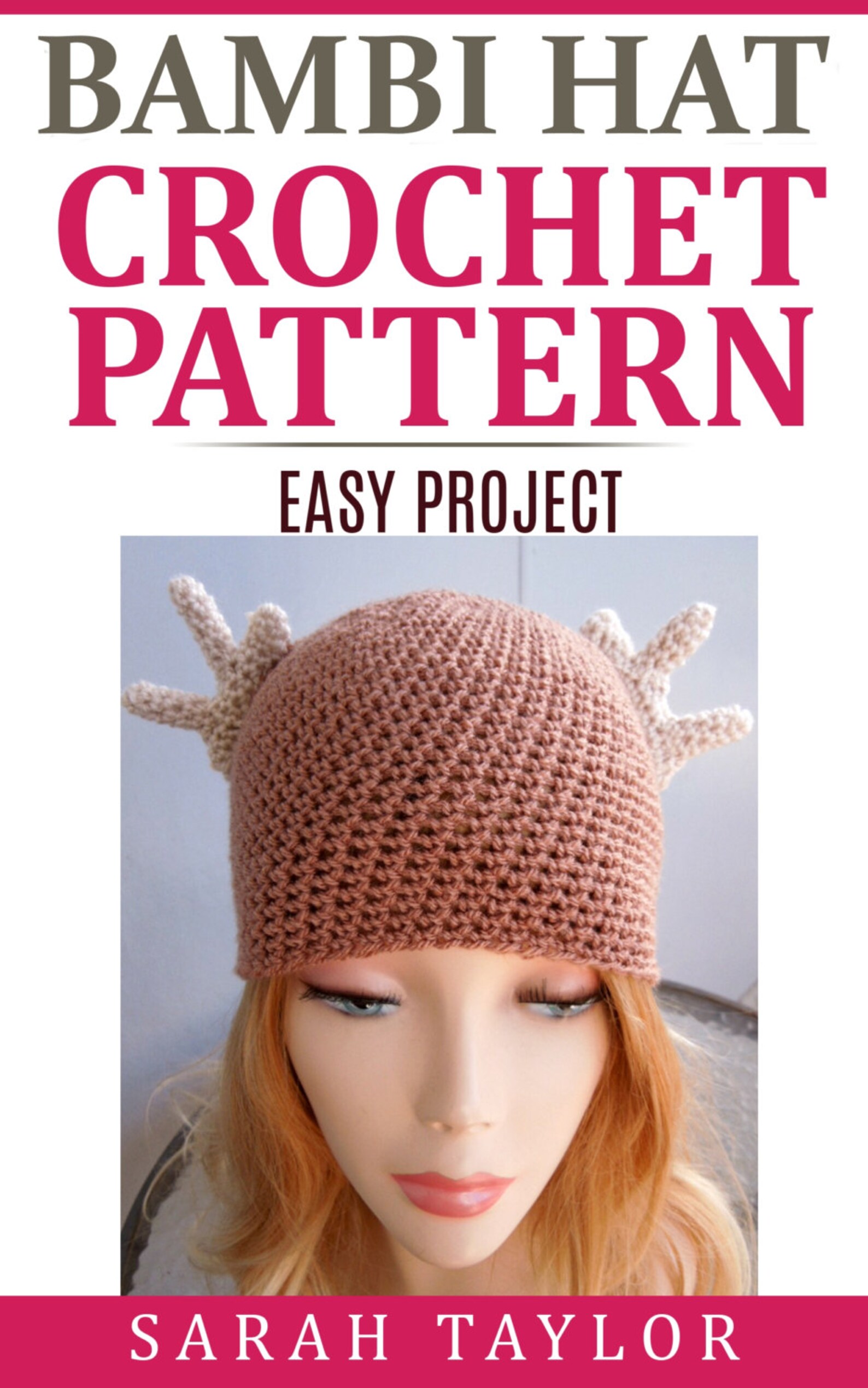 Crochet PATTERN Bambi Hat Quick and Easy Project Instant | Etsy