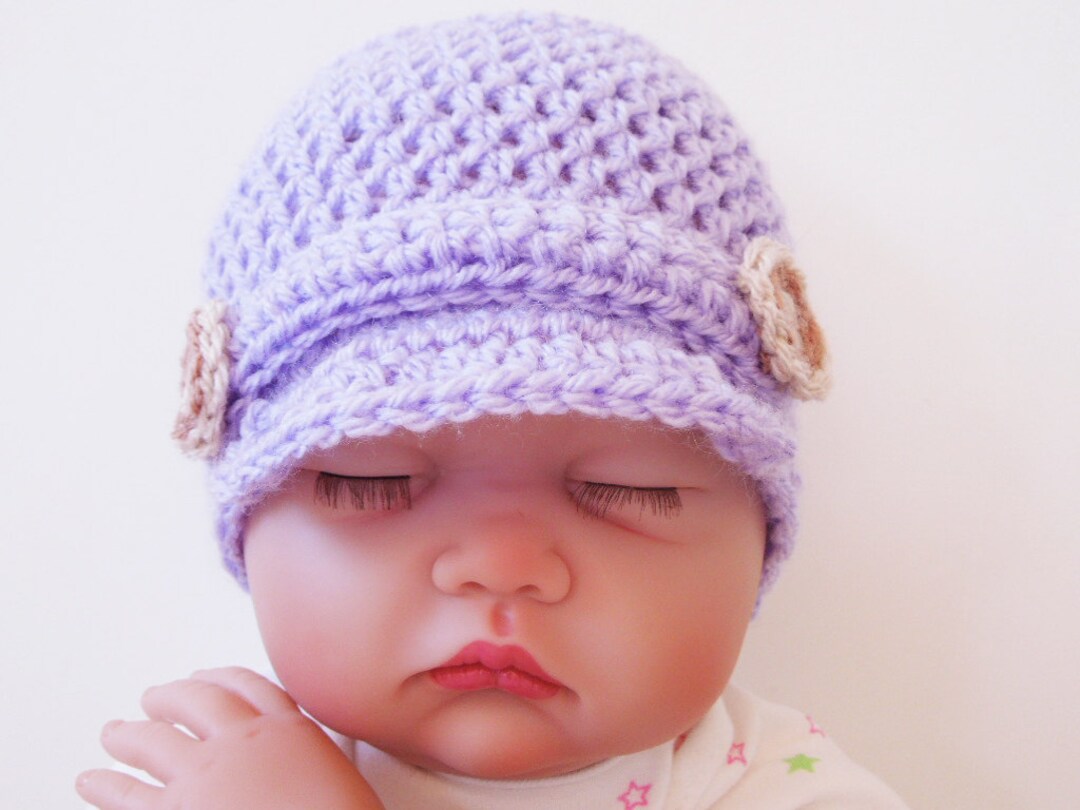 CROCHET PATTERN - Newsboy Hat for Baby - Etsy