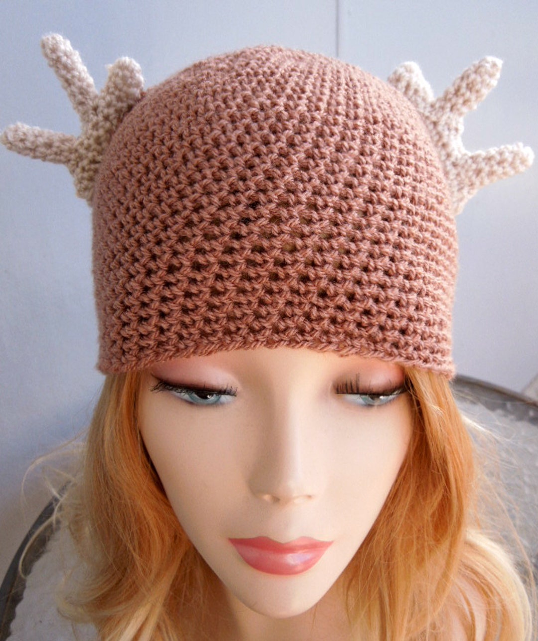 Crochet PATTERN - Bambi Hat, Quick and Easy Project - Instant Download ...