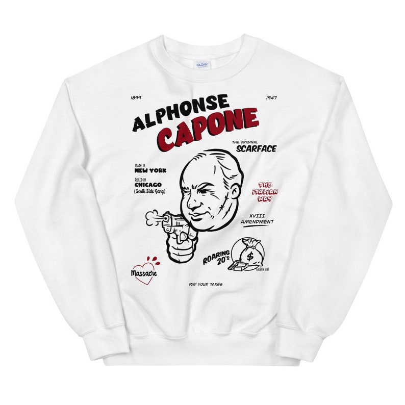 Capone Unisex T-shirt/sweatshirt Gift for Dad Gangster - Etsy