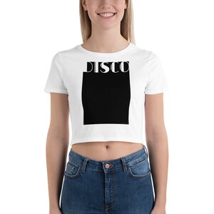 Disco, Crop Top, Music Gift, Retro, Style, Gift for Her - Etsy
