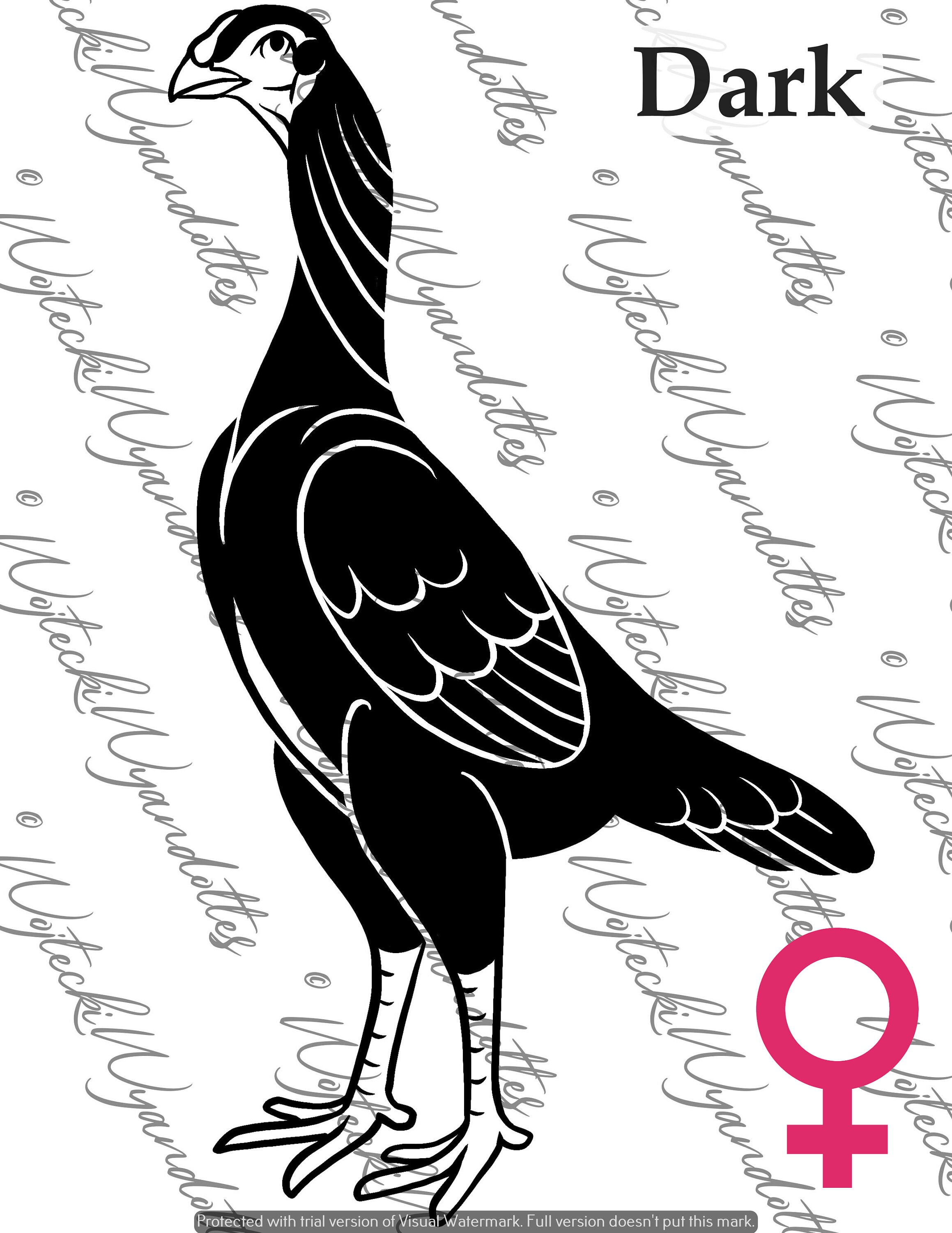 Exhibition Shamo Chicken Vinyl Decal Multiple Varieties - Etsy