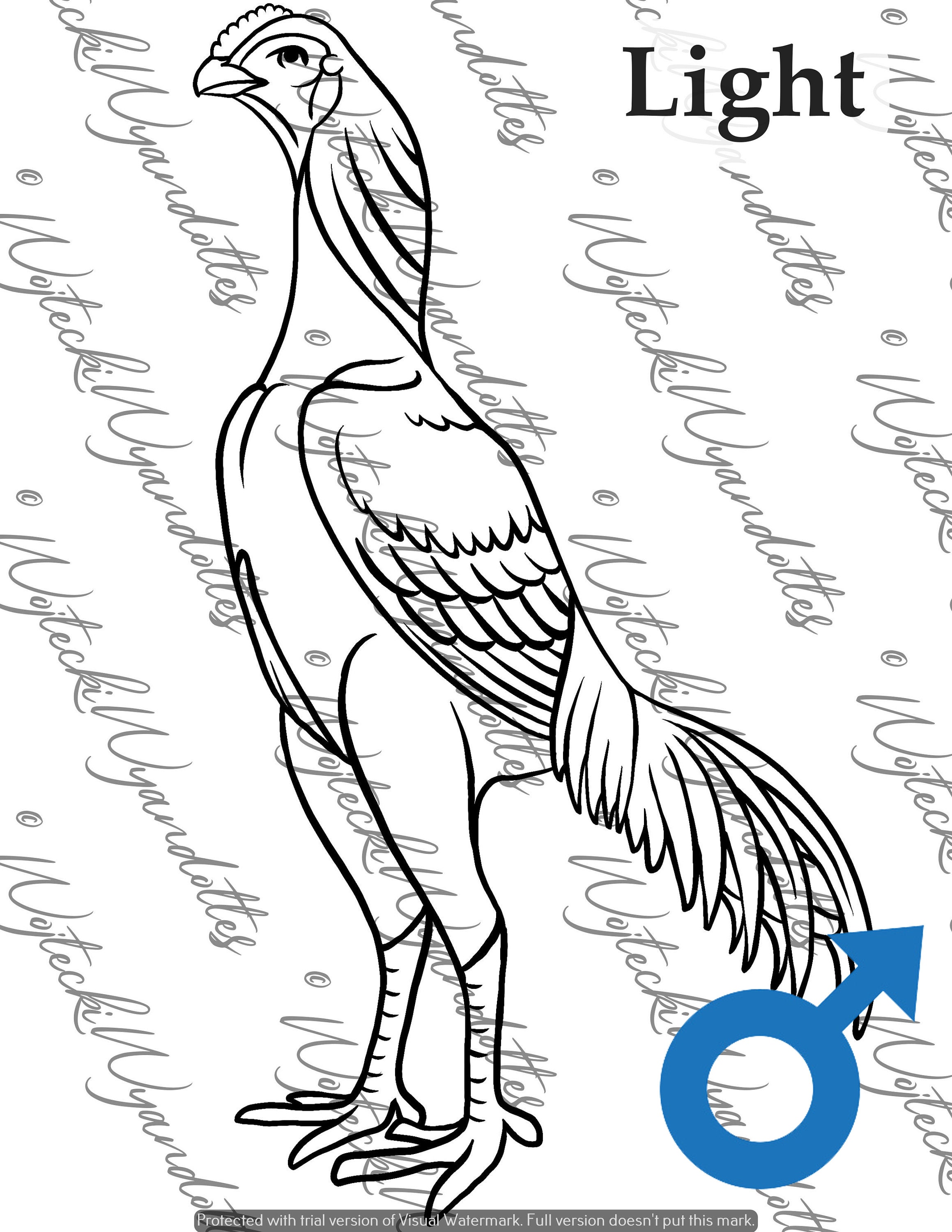 Exhibition Shamo Chicken Vinyl Decal Multiple Varieties - Etsy