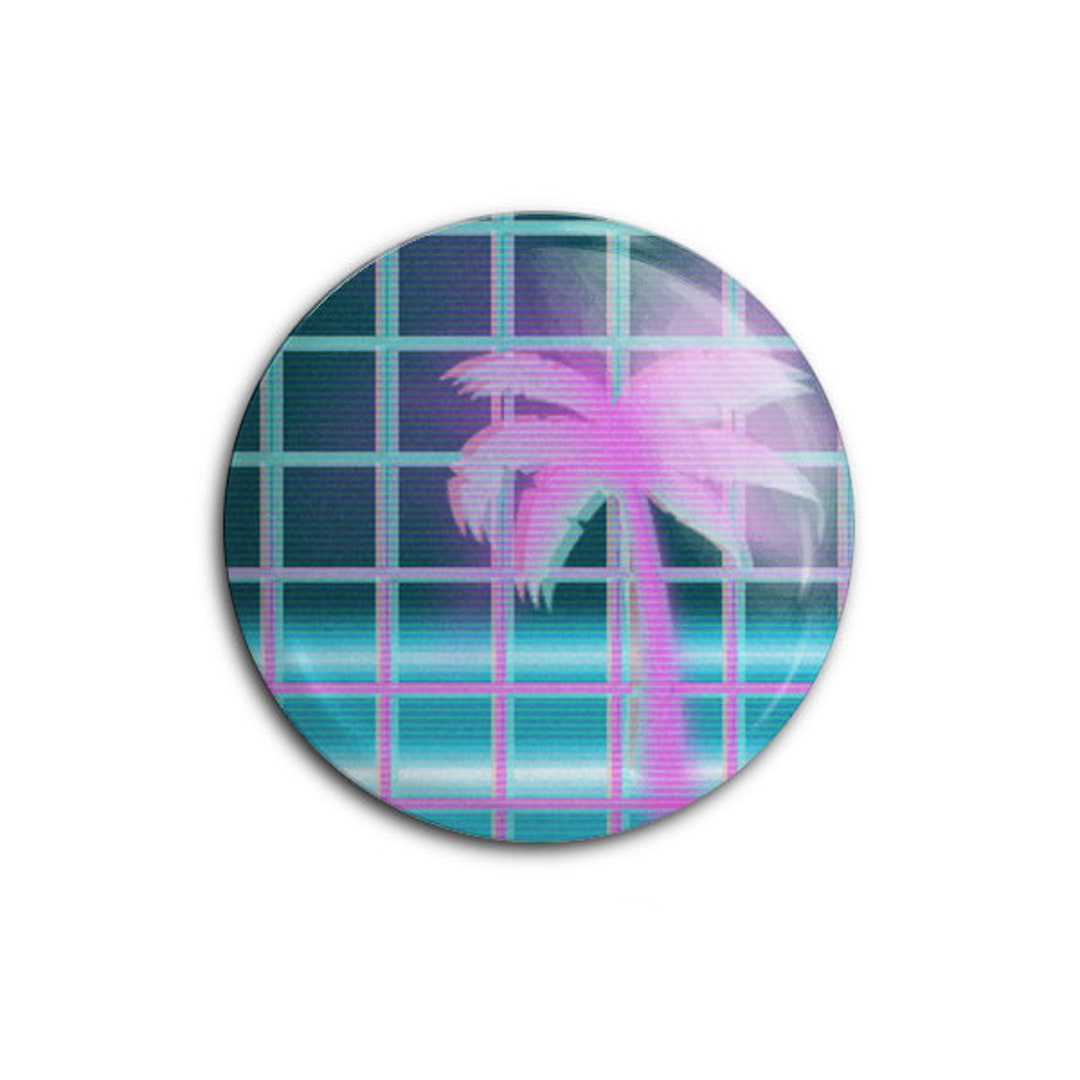 Button or Magnet 1.25 Vaporwave Chillwave Retro - Etsy