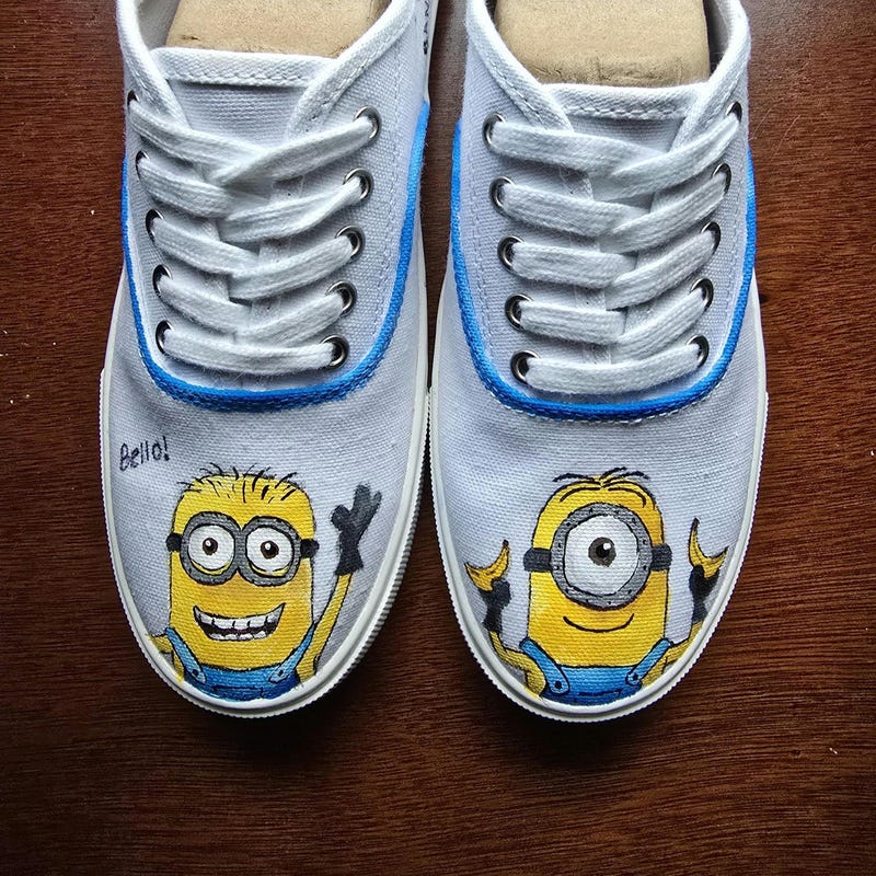 Minion Shoes - Etsy