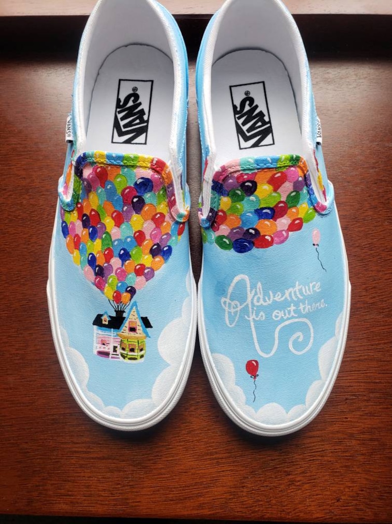 UP! | Hand-painted Shoes - Etsy