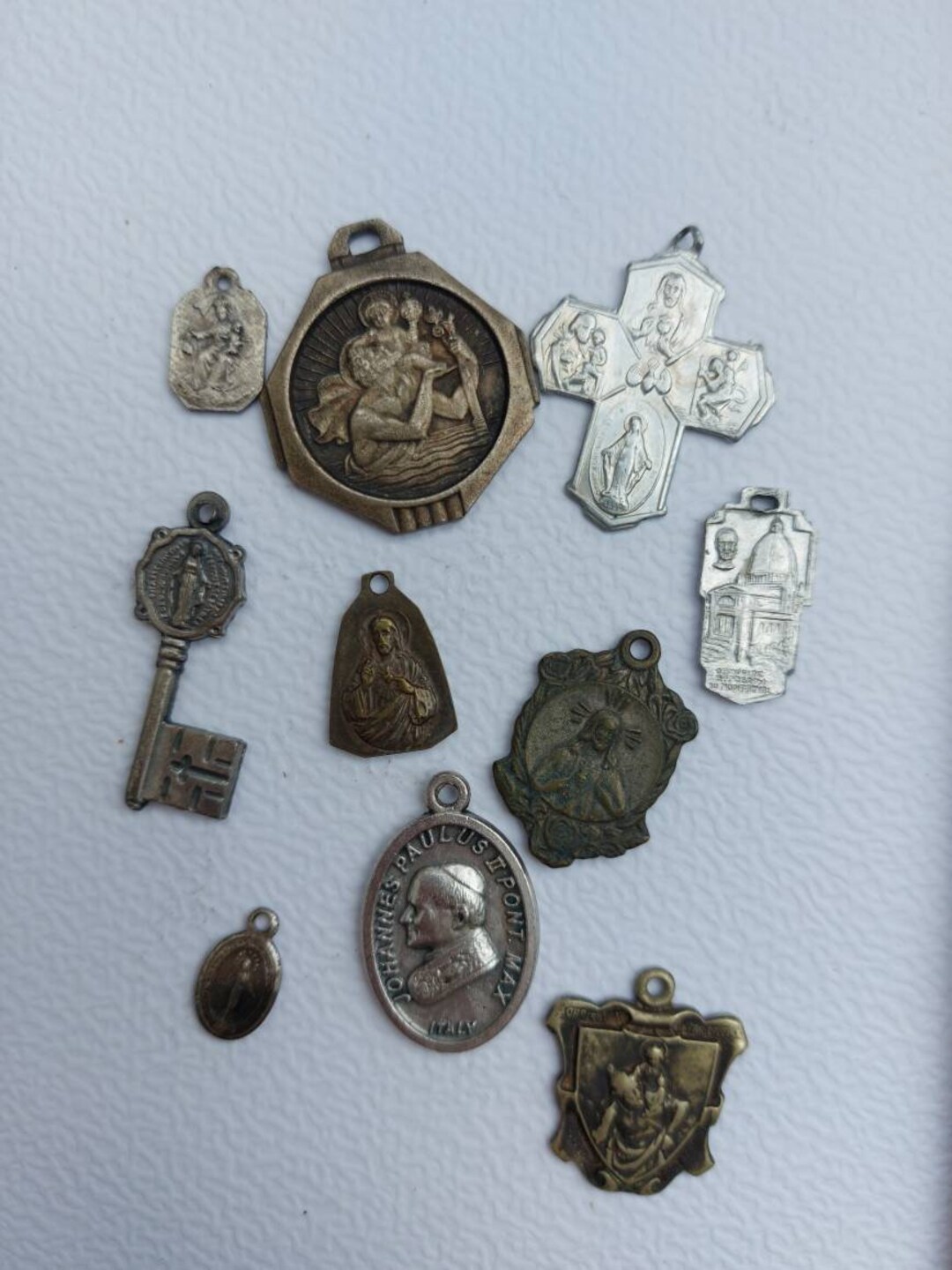 10 Catholic Religious Medals - Etsy