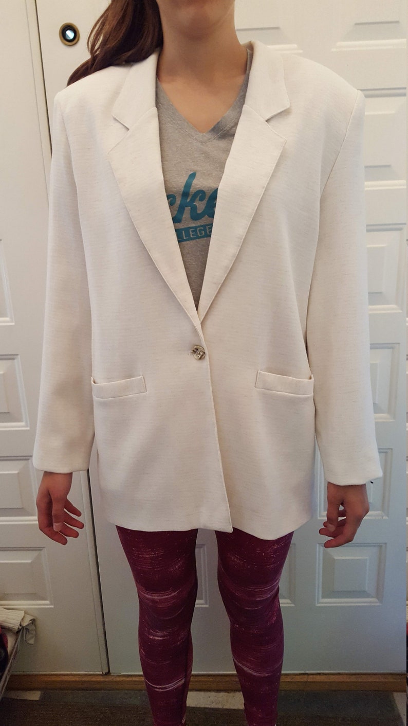 Vintage, Light Cream Jacket - Etsy