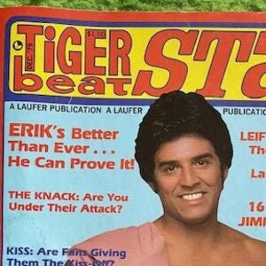 Vintage Tiger Beat Star Magazine IND 3441 December 1979 ERIC ESTRADA ...