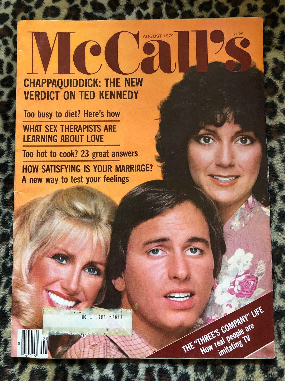 Vintage 70's 1979 Mccall's Magazine August Retro Three's Company - Etsy