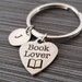 Book Lover Keychain - Writer Keychain - Custom Gift - Author Key Chain ...