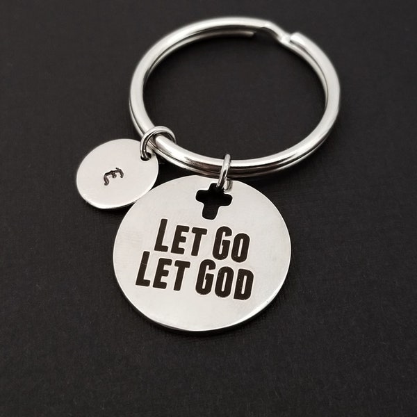 Let God Keychain - Etsy