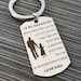 Father Daughter Keychain Gift for Dad Custom Gift Gift - Etsy