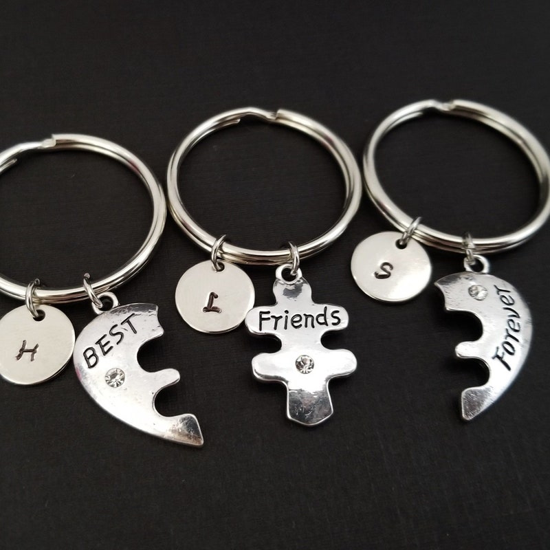 Best Friend Keychain - Etsy